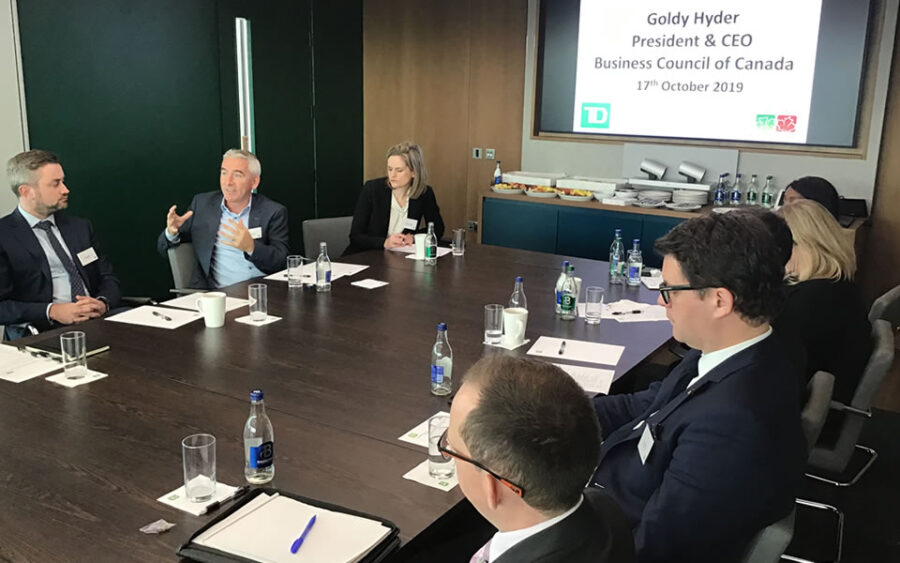 Roundtable Discussion with Goldy Hyder, President and CEO, Business ...