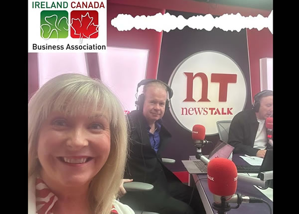 Deirdre Giblin on Newstalk Breakfast - Ireland Canada Business Association